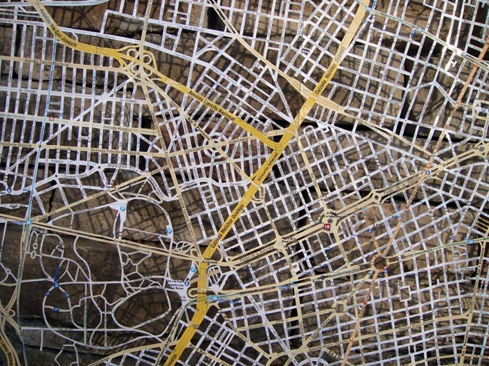 Extremely Detailed Paper Cut-Out Maps by Karen M. O’Leary | Amusing Planet